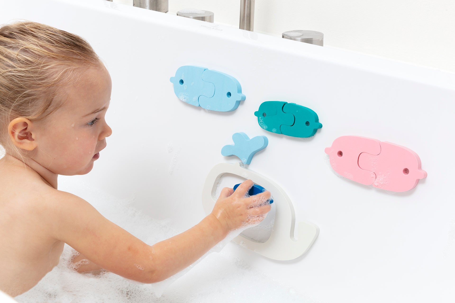 Bath Puzzle - Whale – Puttot Singapore
